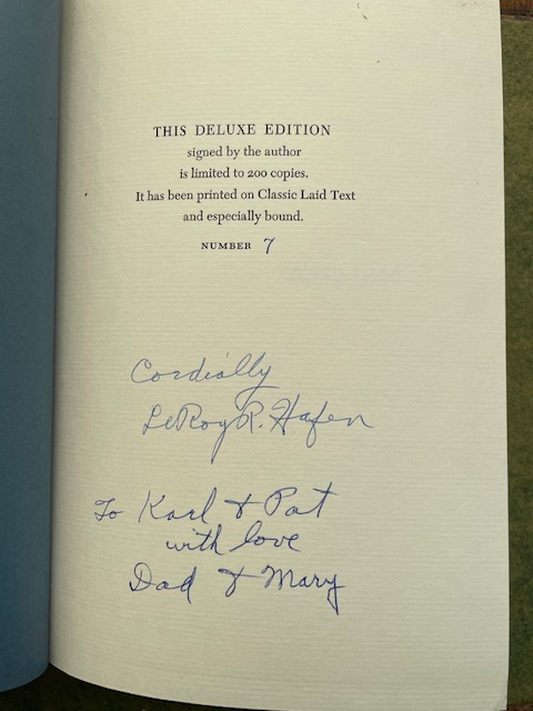 BROKEN HAND The Life of Thomas Fitzpatrick: Mountain Man, Guide and ...