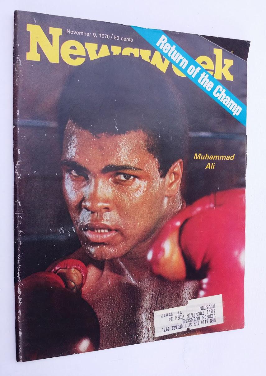 Newsweek November 9, 1970 Muhammad Ali: Fine Soft cover (1970 ...