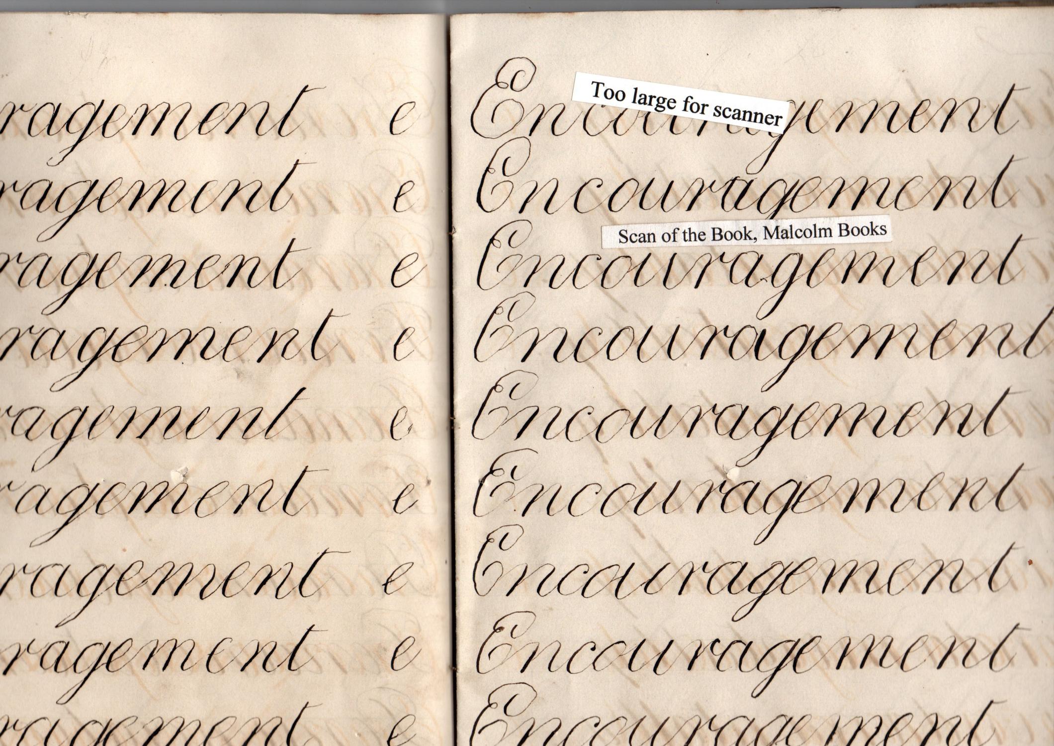 hand written / manuscript school book of Thomas Tyler to improve his ...