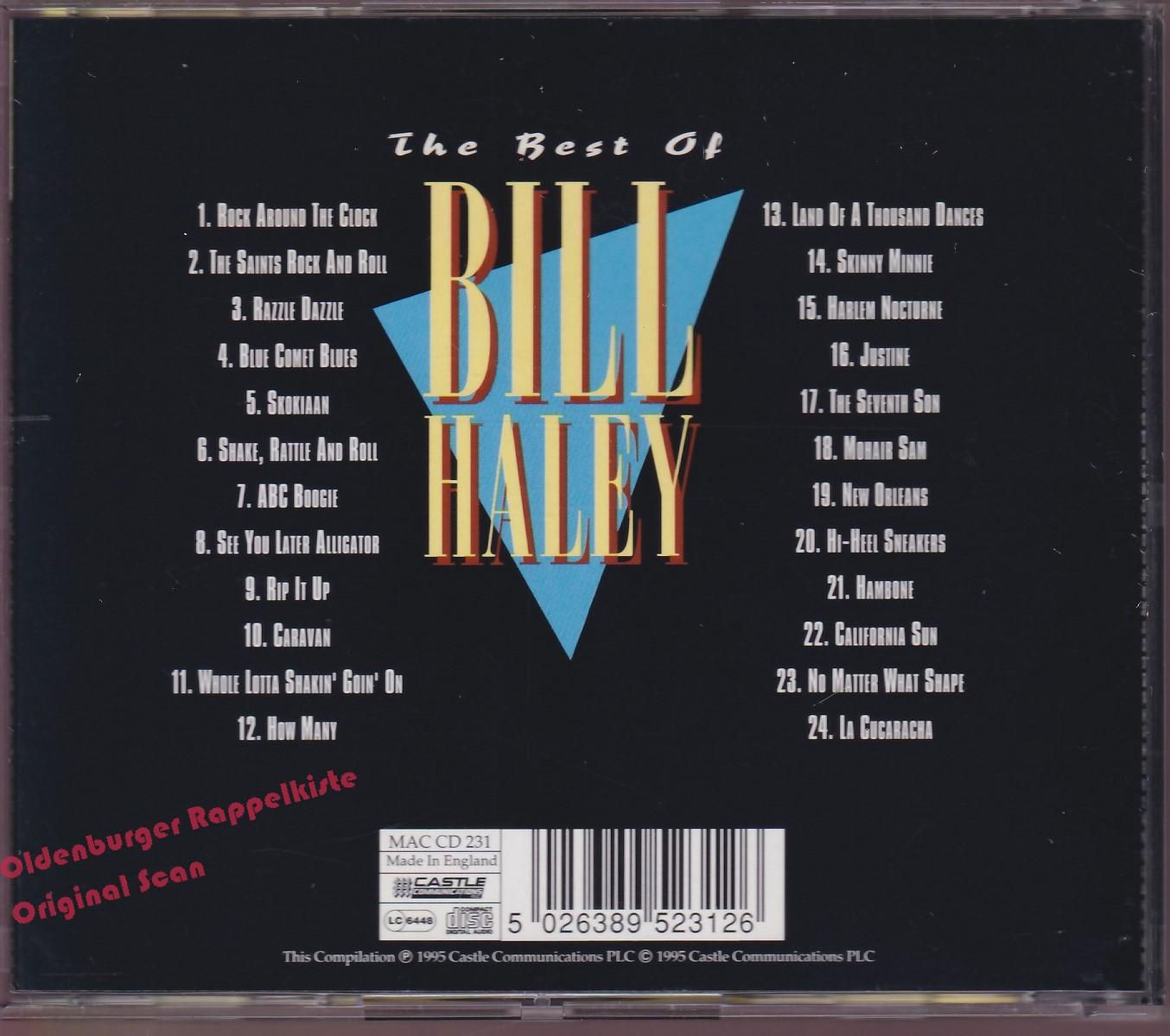 The Best Of Bill Haley * MINT * MAC CD 231 by Haley,Bill: neuwertig ...