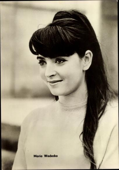 Ansichtskarte / Postkarte Schauspielerin Maria Wodecka, Portrait ...