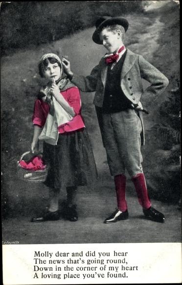 Ansichtskarte / Postkarte Irland, My Irish Molly, Kinder als Erwachsene ...