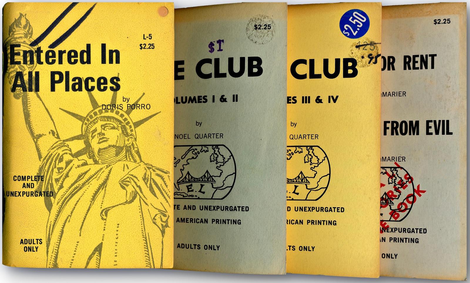 L series (4 vintage adult paperbacks) by Porro, Doris; Noel Quarter ...