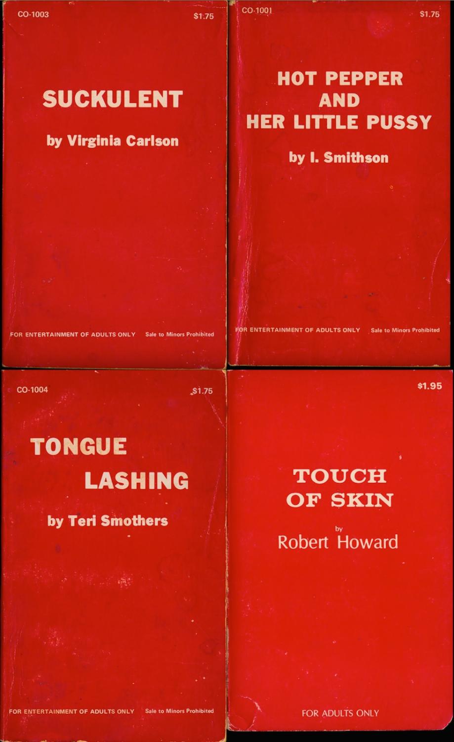 Elite Searchers (4 vintage adult paperbacks) by Various: Very Good ...