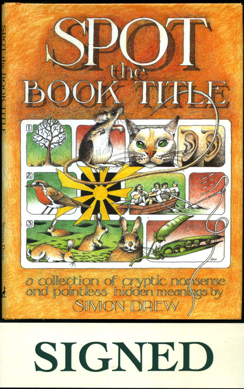 Spot the Book Title | A Collection of Cryptic Nonsense and Pointless ...