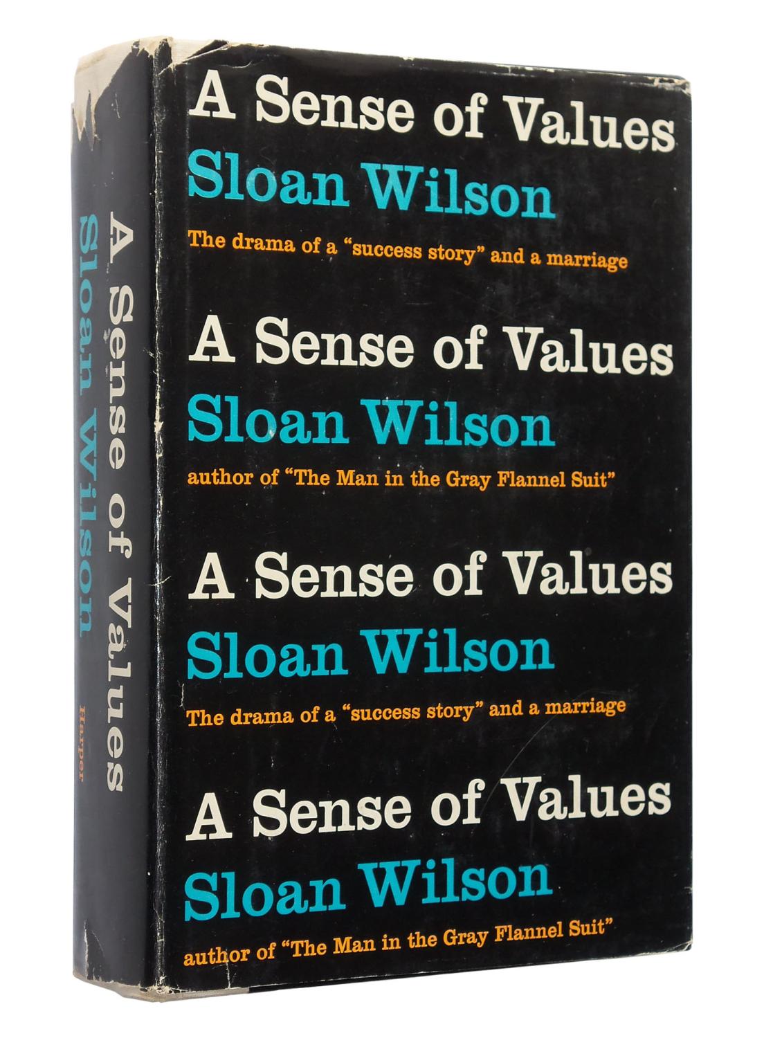 A Sense of Values by Sloan Wilson: Near Fine Hardcover (1960) 1st ...