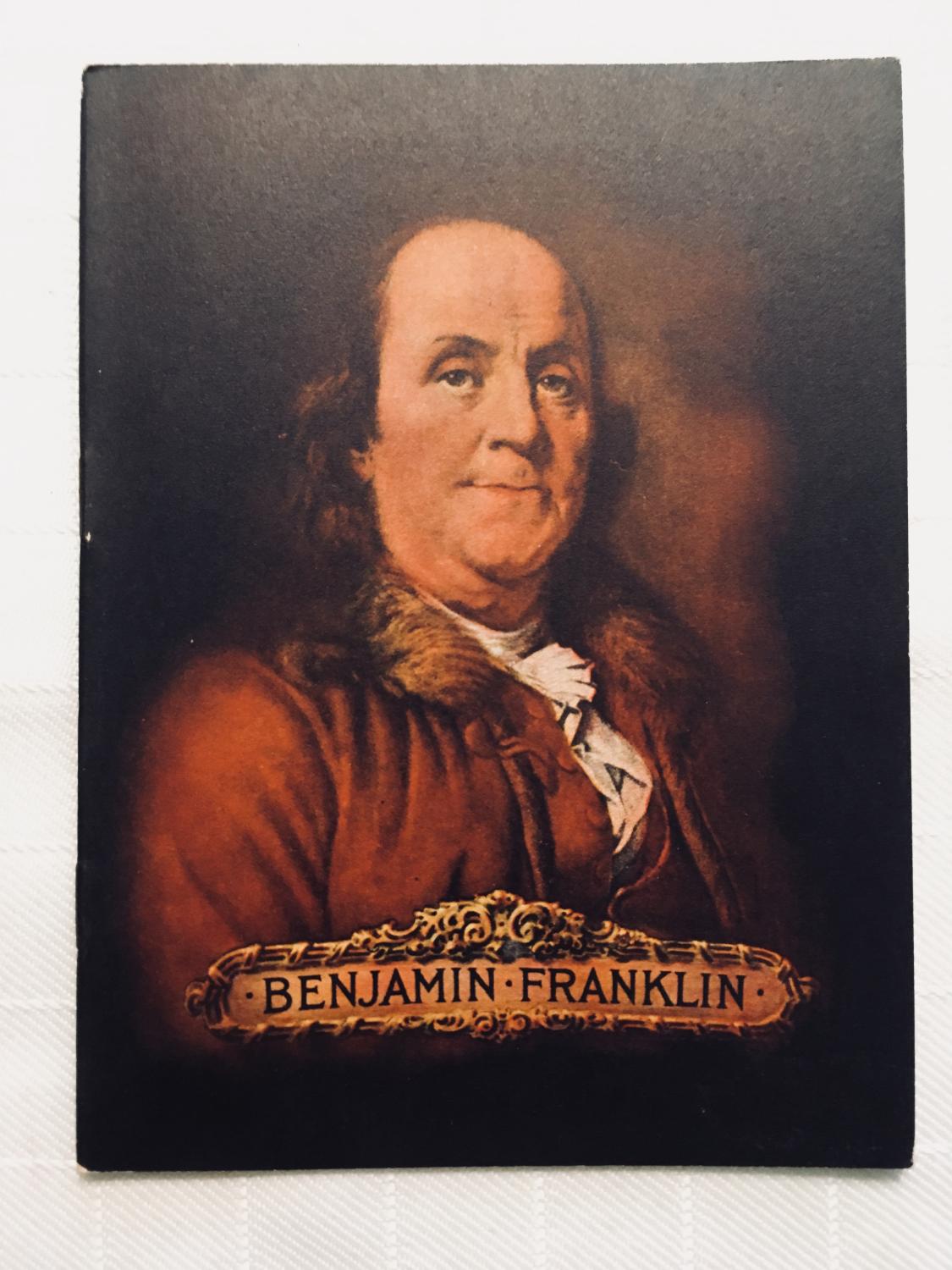 Benjamin Franklin: Apostle of Thrift and Frugality [VINTAGE 1938] by ...