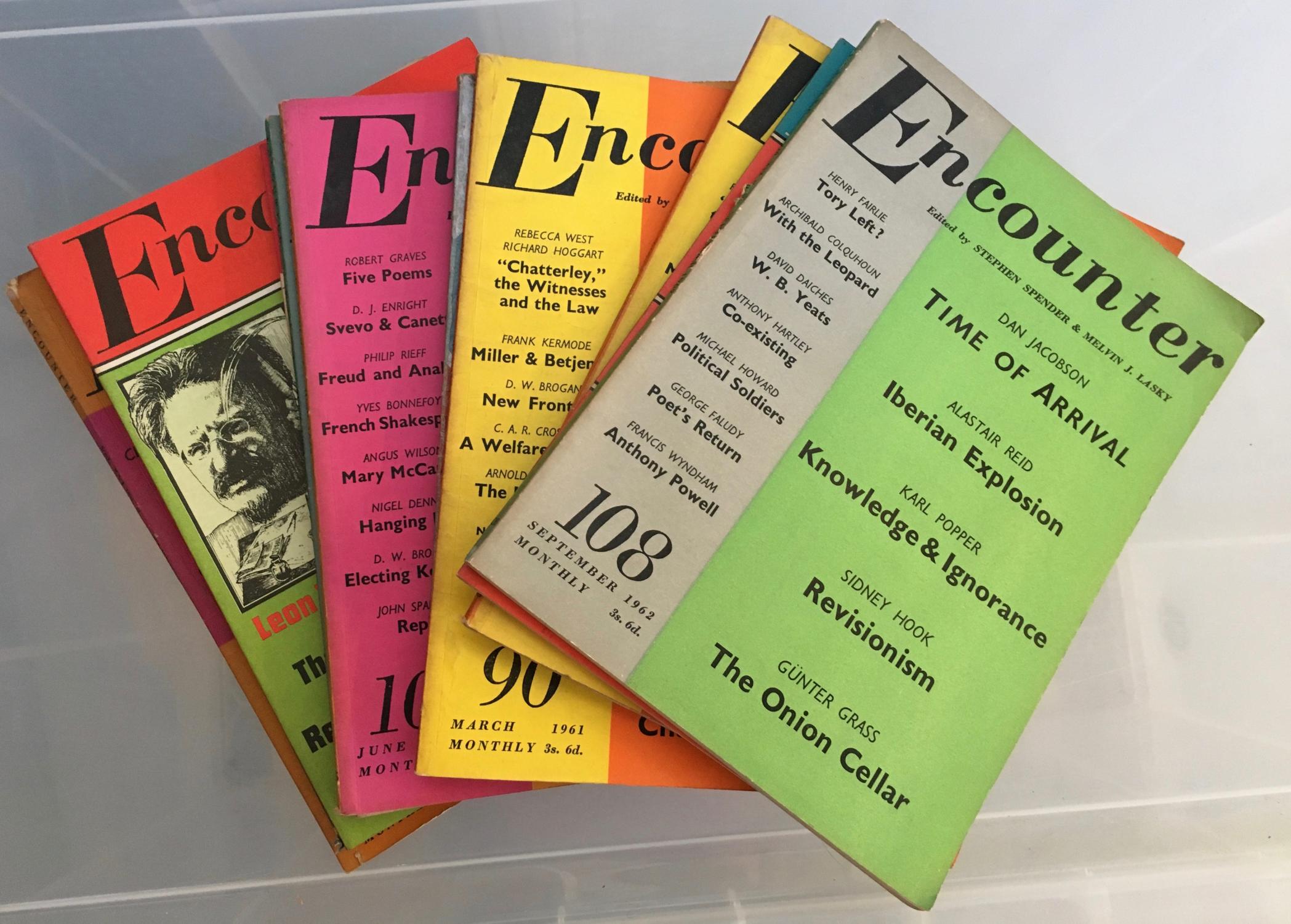Encounter Magazine [11 issues of the journal, from February 1961 - July ...