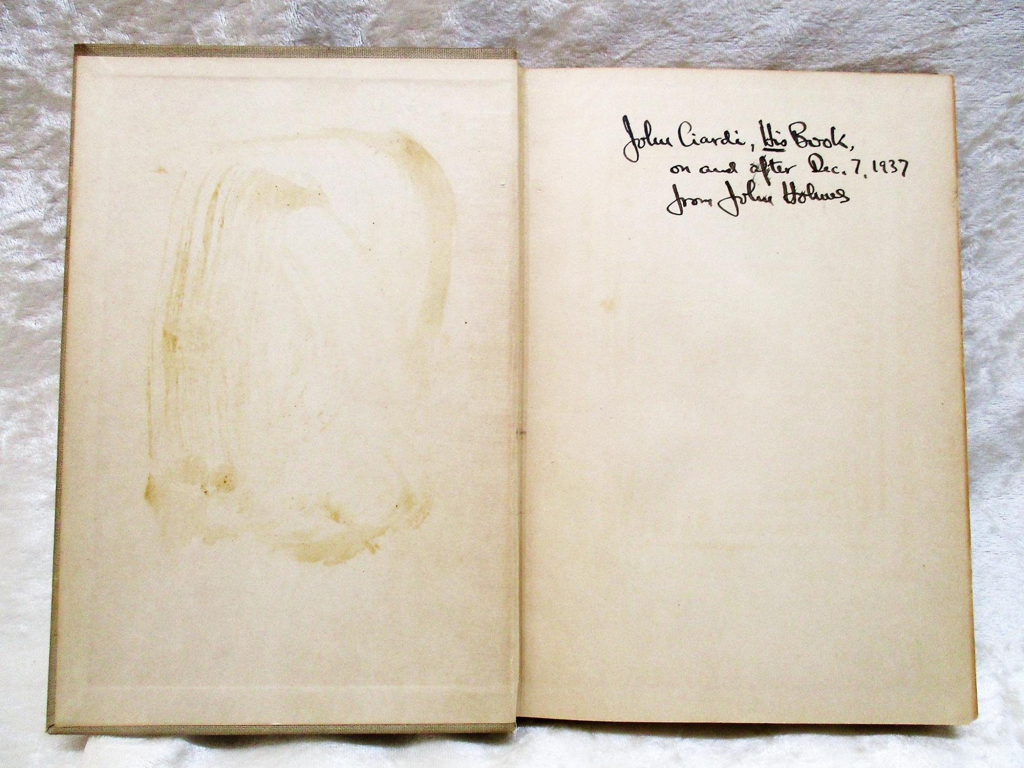 1935 RUTH PITTER Poet MAD LADY'S GARLAND - SIGNED and INSCRIBED by JOHN ...