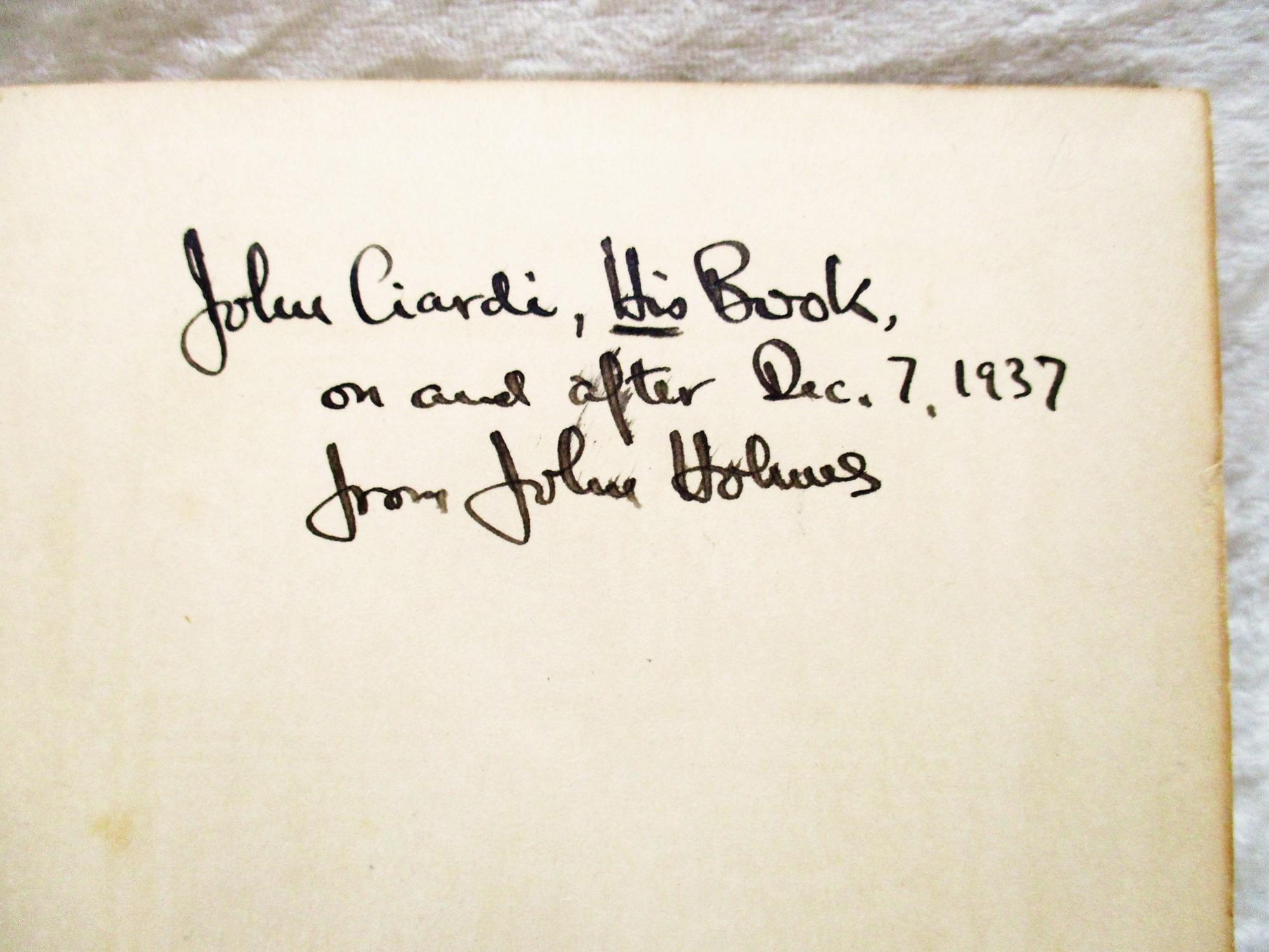 1935 RUTH PITTER Poet MAD LADY'S GARLAND - SIGNED and INSCRIBED by JOHN ...