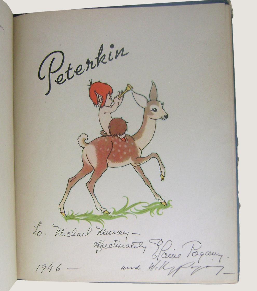 Peterkin. by Pogany, Elaine & Willy.: Hard Cover (1940) Signed by ...