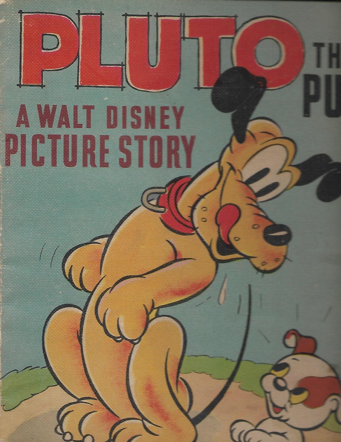 PLUTO the PUP a Walt disney picture story by Walt Disney: Very Good Soft cover (1937) | ODDS ...