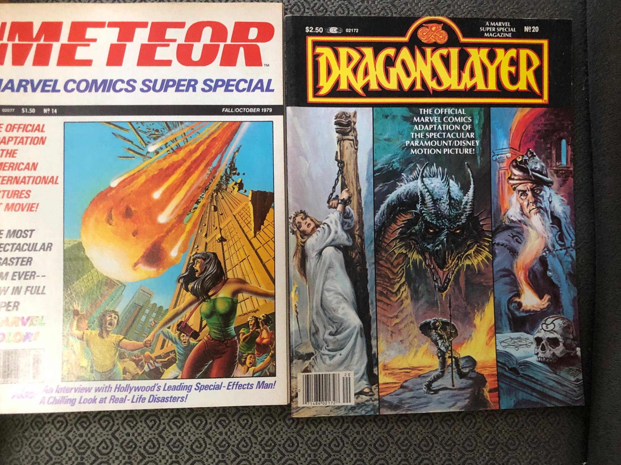 Set of 2 titles from Marvel's - Super Special Magazine - Film ...