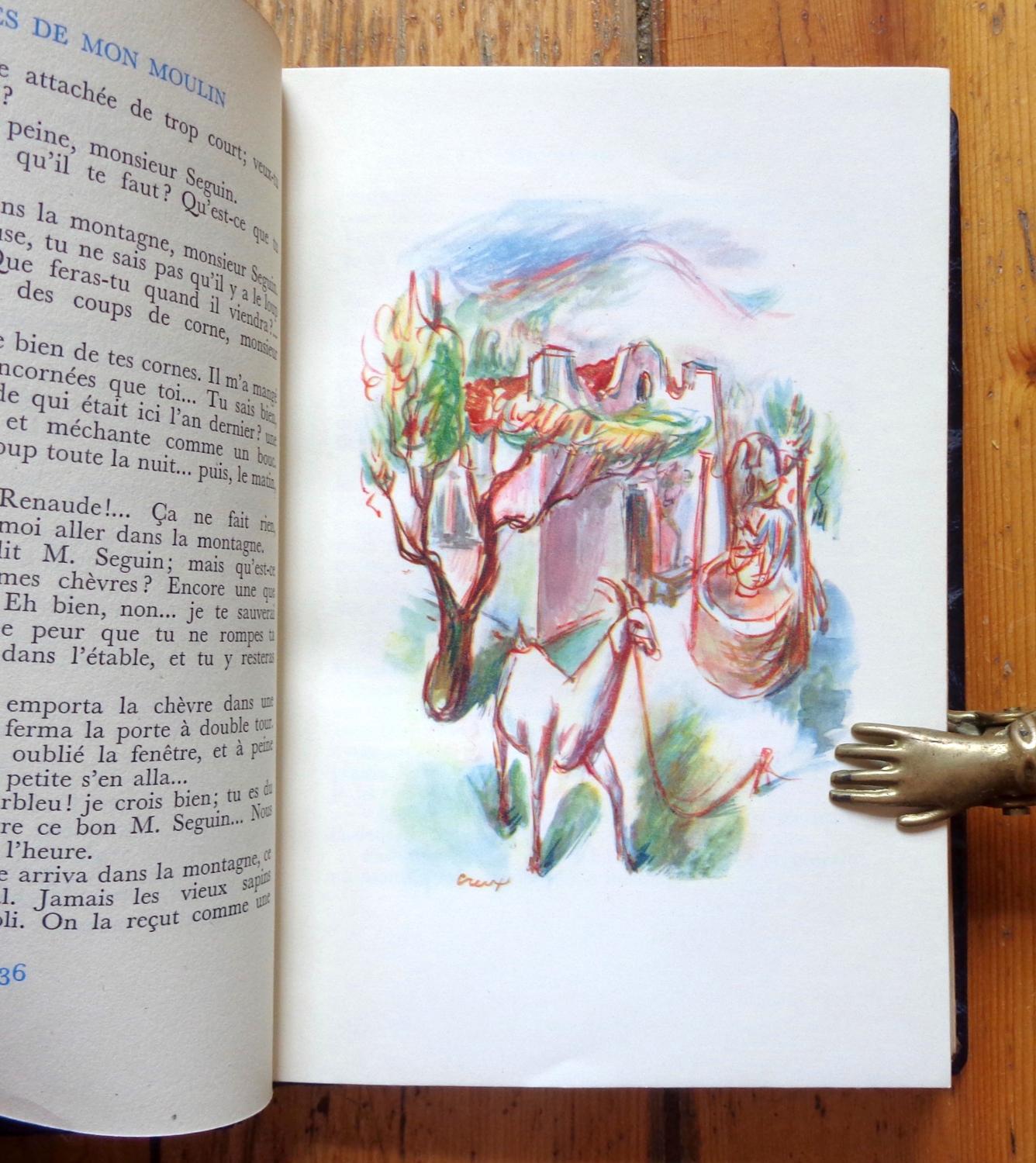 Lettres de mon moulin. Illustrations de rené Creux. by Daudet Alphonse ...