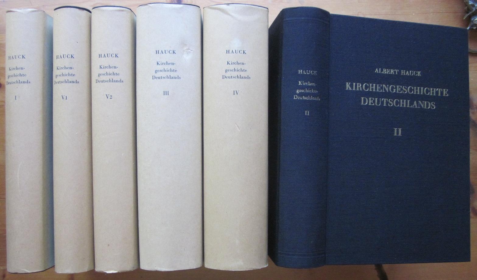 Kirchengeschichte Deutschlands. by Hauck, Albert: (1954) | Antiquariat ...