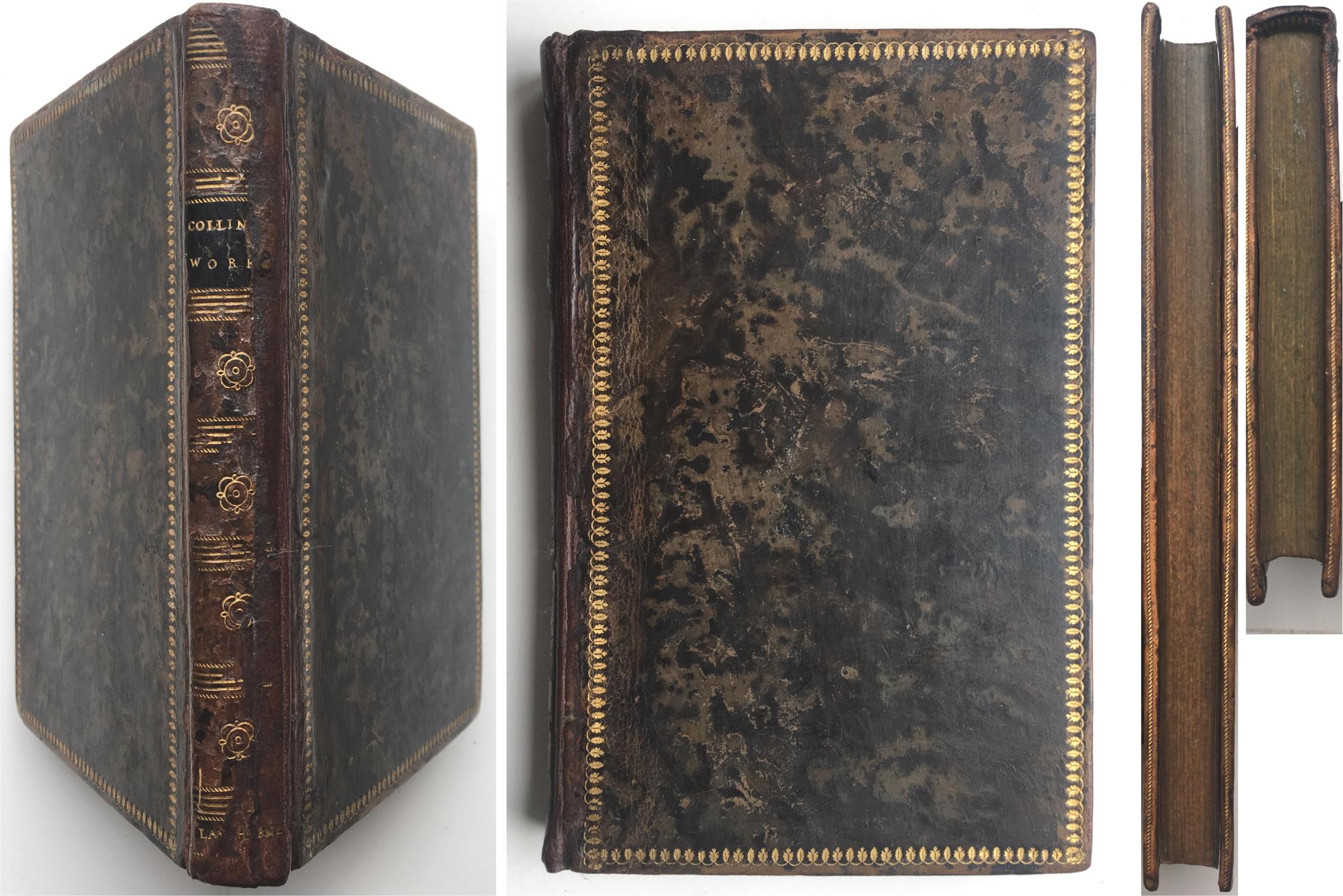 The Poetical Works of Mr William Collins (with life) by F B Kirkman & F ...