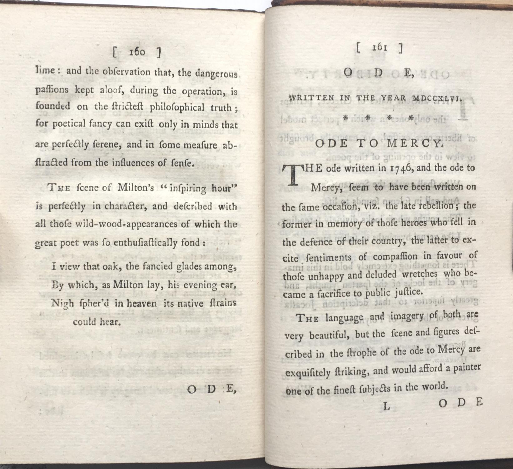 The Poetical Works of Mr William Collins (with life) by F B Kirkman & F ...