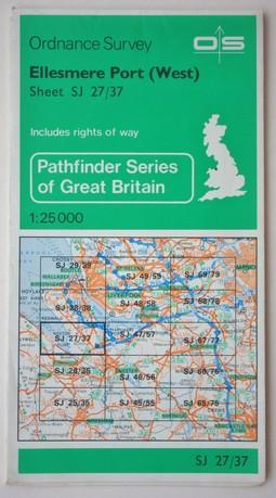 Ordnance Survey Pathfinder Map of Ellesmere Port West SJ 27/37: Map ...