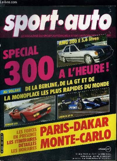 SPORT AUTO N° 300 - En privé avec Gérard Larrousse, Le 9e Paris Dakar ...