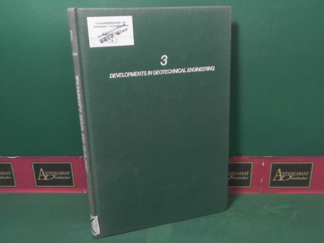 Tunnelling in Rock. (= Developments in Geotechnical Engineering, Vol.3).) by Wahlstrom, Ernest E ...