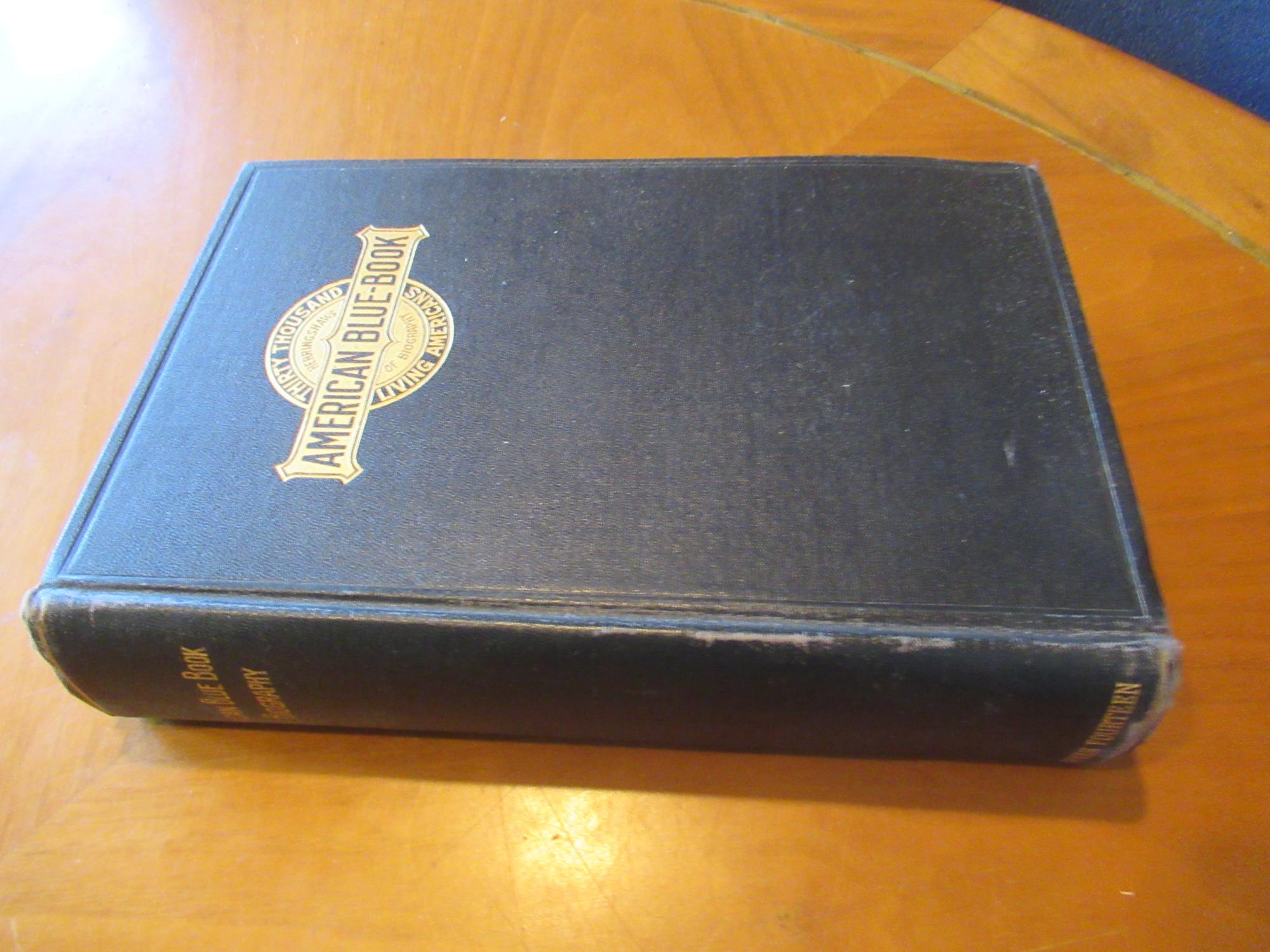 Herringshaw's American Blue-Book Of Biography; Prominent Americans Of ...