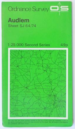 Ordnance Survey Second Series Map of Audlem SJ 64/74: Carte | Morning ...