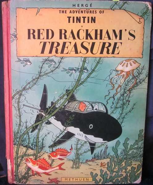 The Adventures of Tintin: Red Rackham's Treasure by Herge: Fair Hard ...