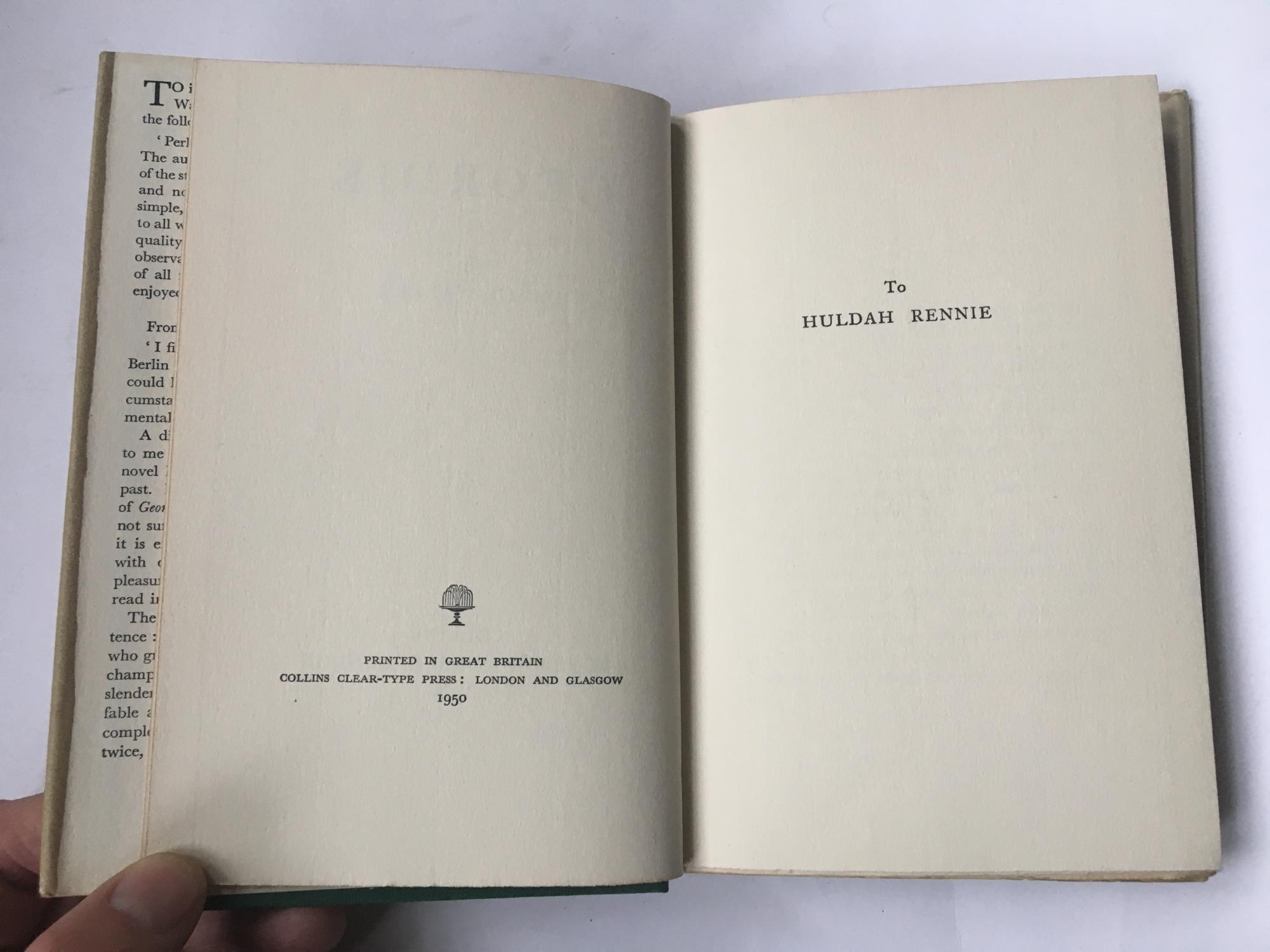 Geordie by David Walker: Very Good Hardcover (1950) 1st Edition | Book Souk