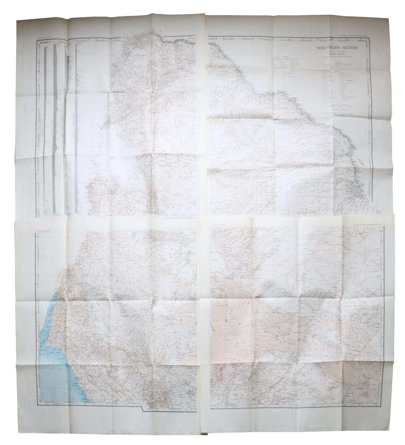 Northern Arabia according to the original investigations of Alois Musil ...