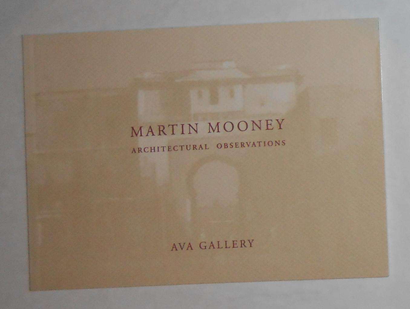 Martin Mooney - Architectural Observations (Ava Gallery, Bangor 23 ...