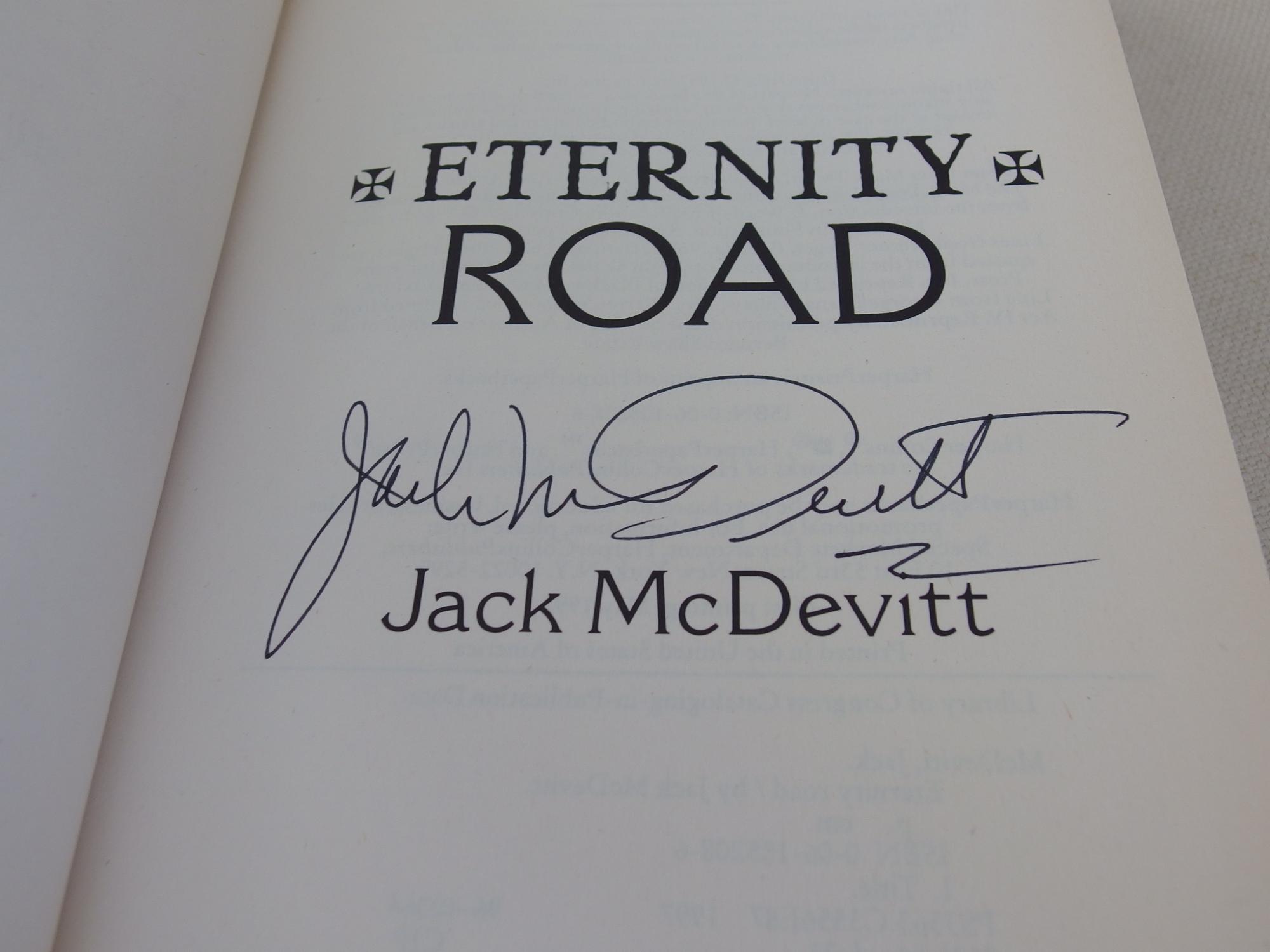 Eternity Road (signed. First edition) by Jack McDevitt: Fine Hardcover ...