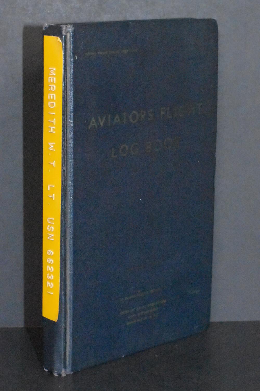Aviators Flight Log Book (United States Navy) by Chief of Naval ...