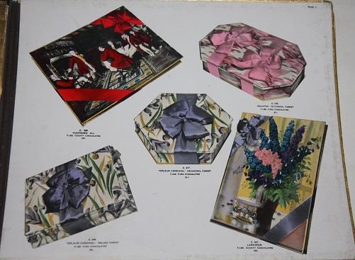 Needler's Chocolate Salesman's Sample Catalogue: Very Good Pebbled ...