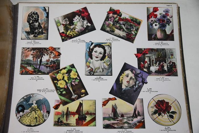 Needler's Chocolate Salesman's Sample Catalogue: Very Good Pebbled ...