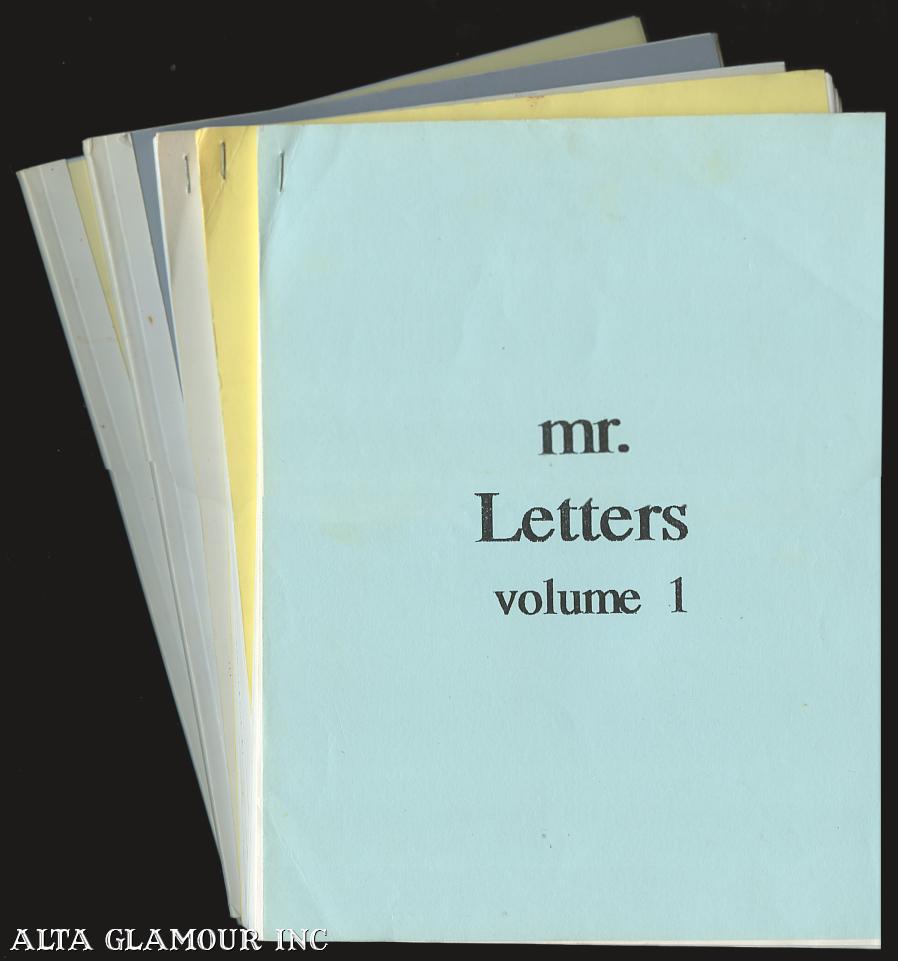 MR. LETTERS Volumes 1-5 [set] | Alta-Glamour Inc.