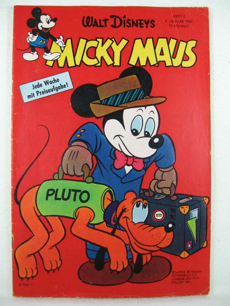 Micky Maus. Heft 2 1960. by Disney, Walt:: (1960) Comic | Wolfgang ...