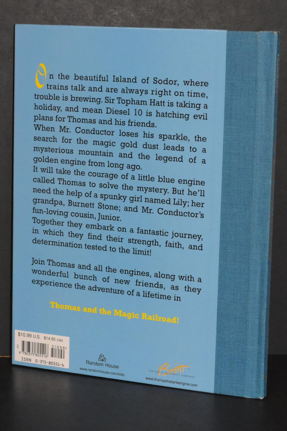 Thomas and the Magic Railroad by Britt Allcroft: Near Fine Hardcover ...