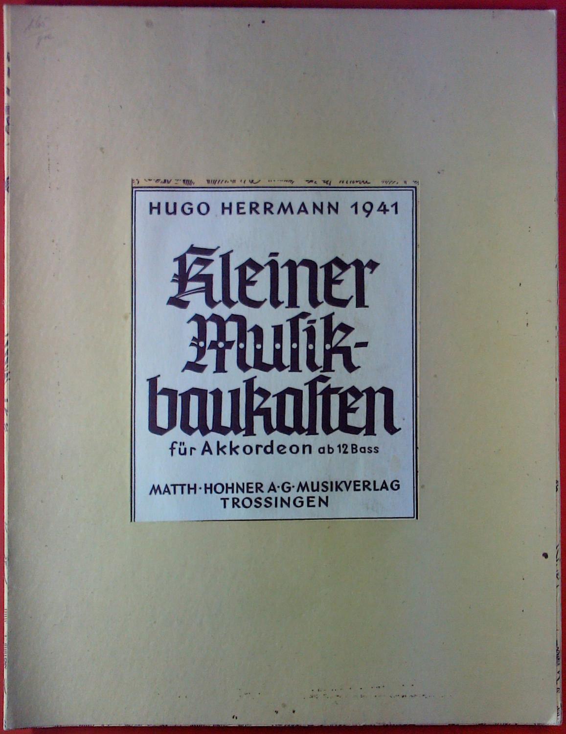 Kleiner Musikbaukasten für Akkordeon ab 12 Bass. Für den Akkordeon ...
