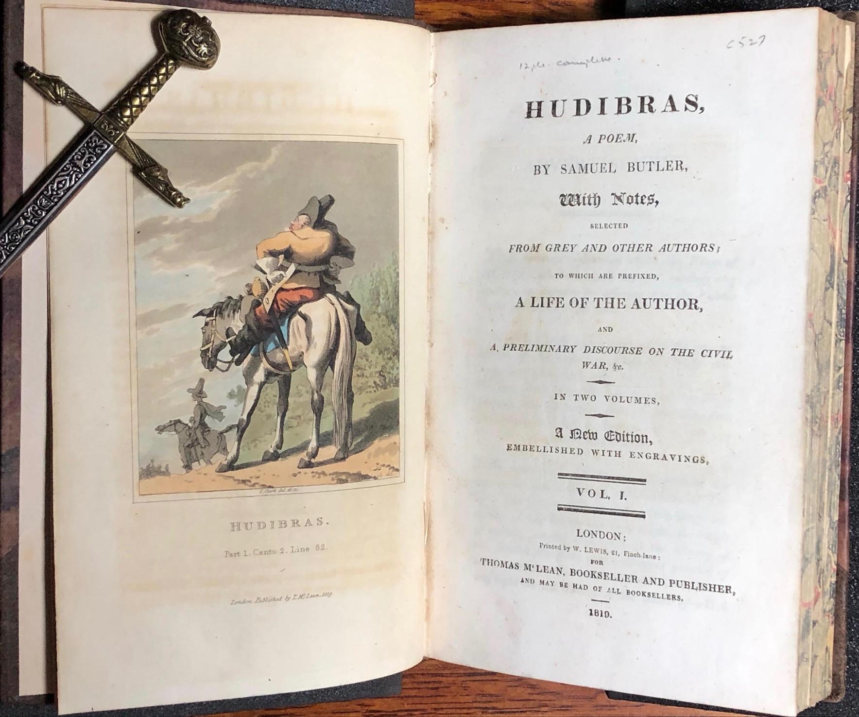 Hudibras, a Poem, By Samuel Butler, With notes, Selected Grom Grey and ...