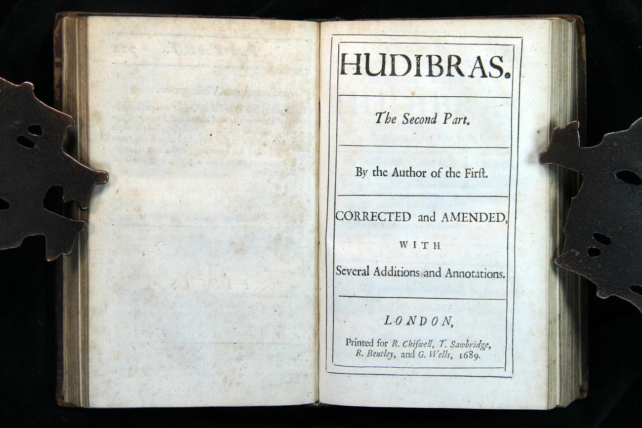 Hudibras by Samuel Butler: Very Good Hardcover (1689) | Third Floor ...