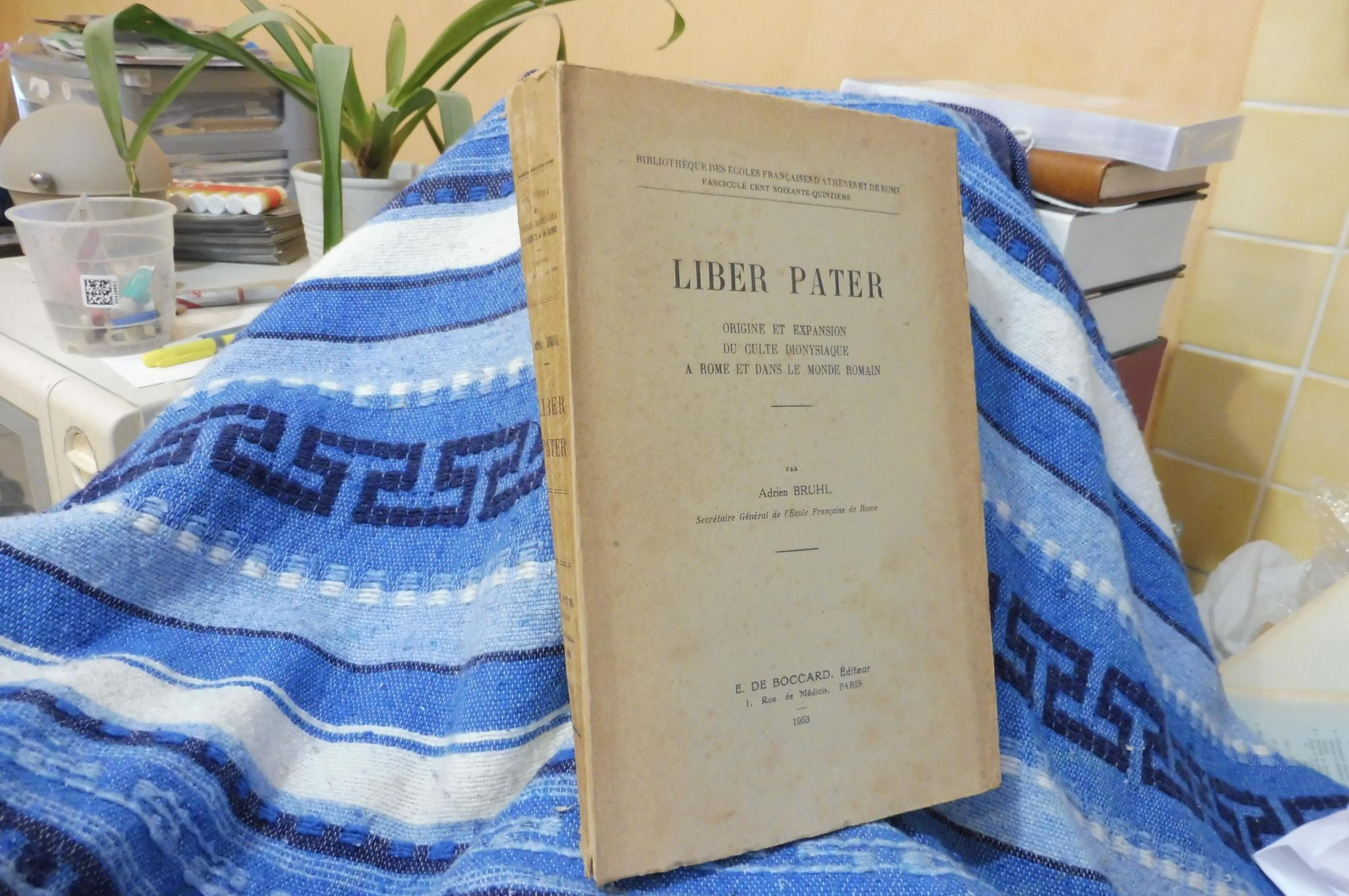 LIBER PATER Origine et expansion du culte Dionysiaque à Rome et dans le ...