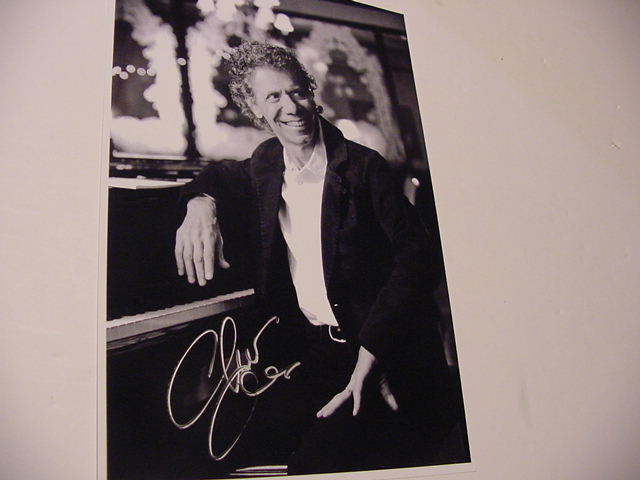 SIGNED PHOTO by Corea, Chick: Fine No Binding Condition: FINE., SIGNED ...