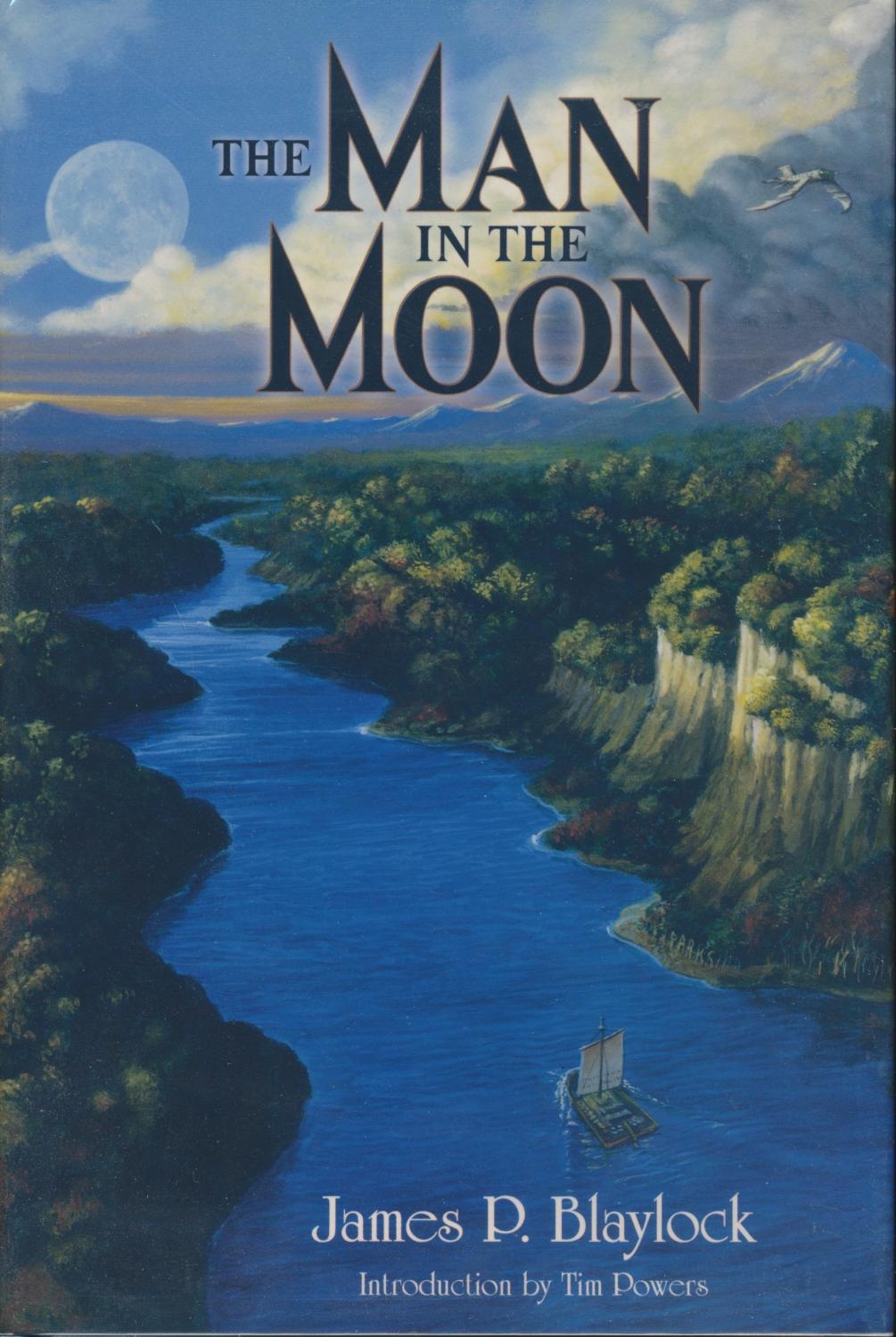 Man on the Moon SIGNED limited edition by James P. Blaylock (Tim Powers ...