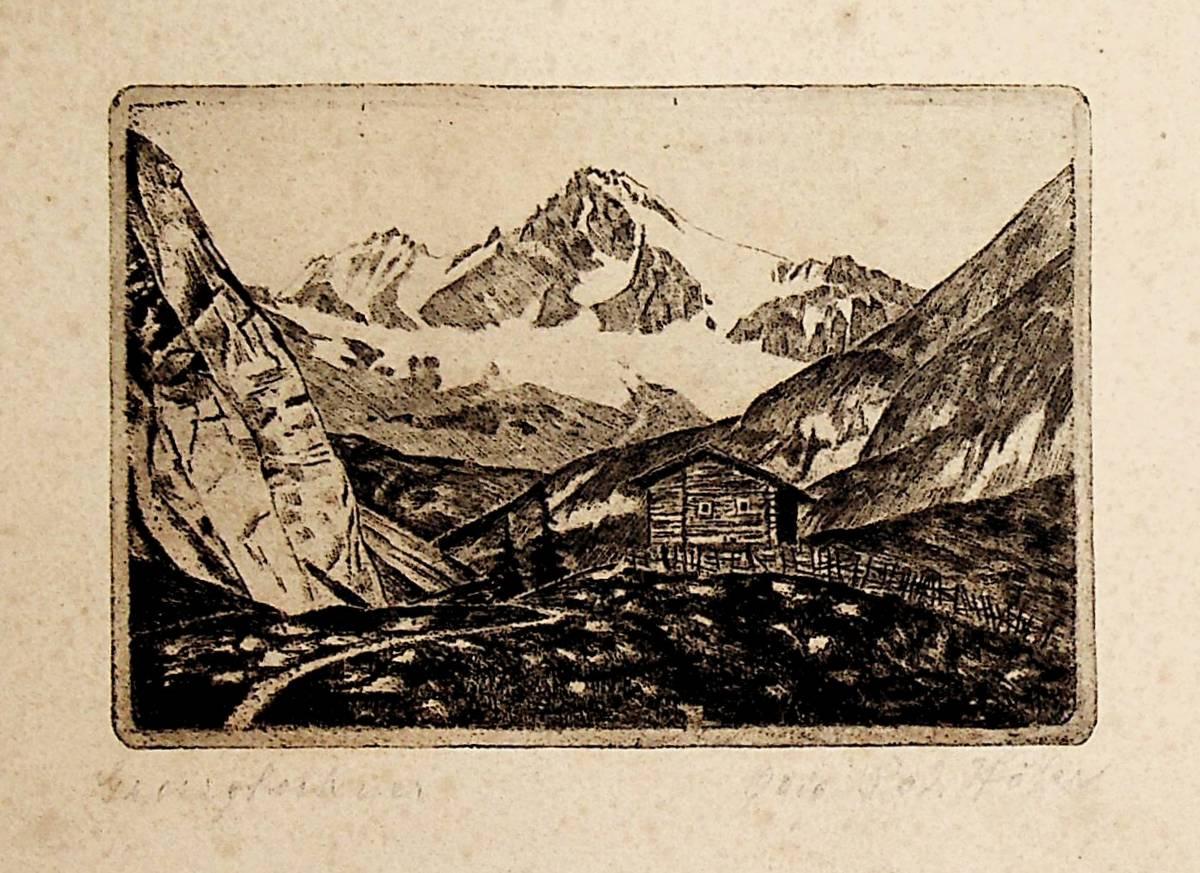 Großglockner, Ansicht: Firmado por el autor Arte / Grabado / Póster ...