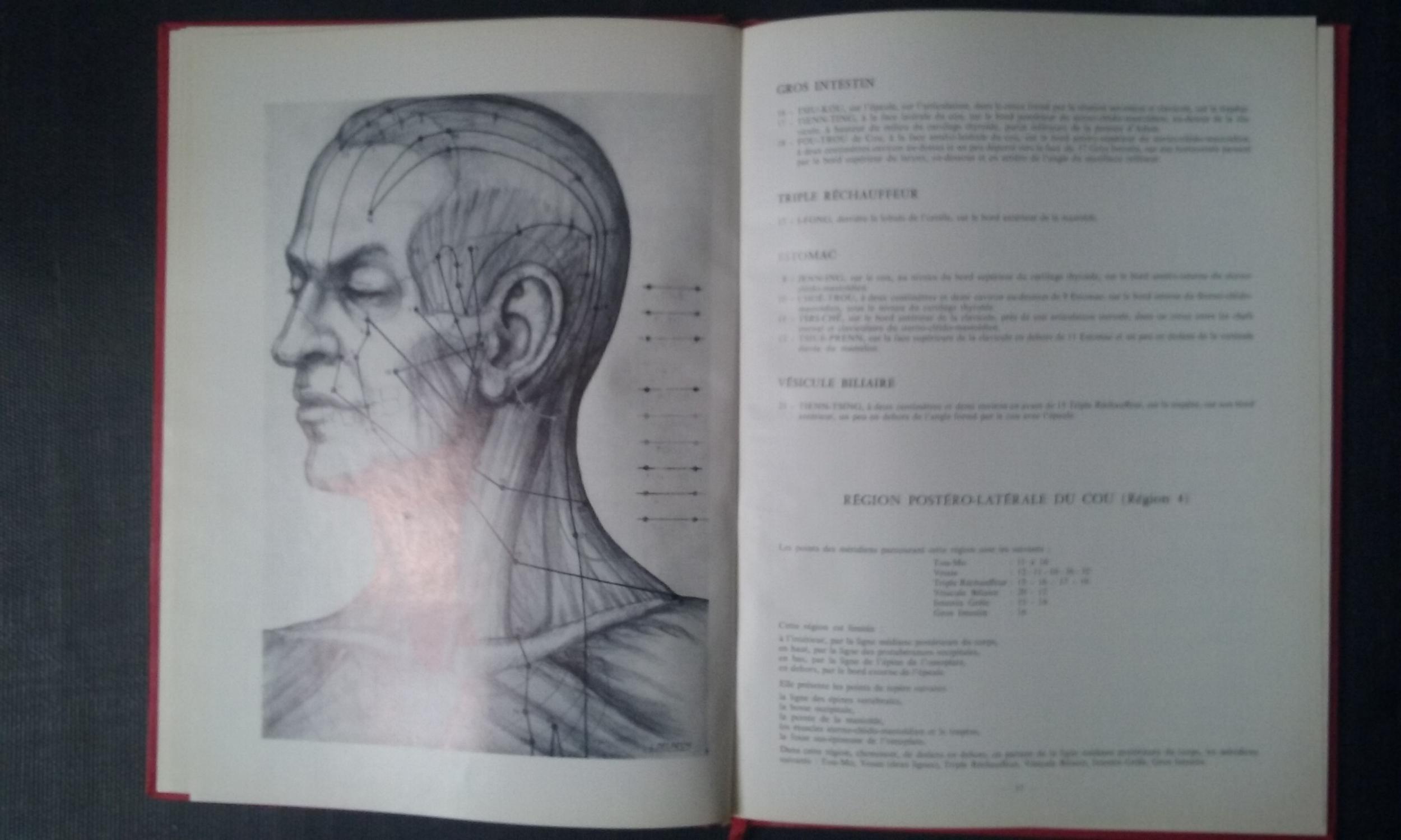 Atlas d'acupuncture topographique en vingt-trois régions par DUFOUR ...