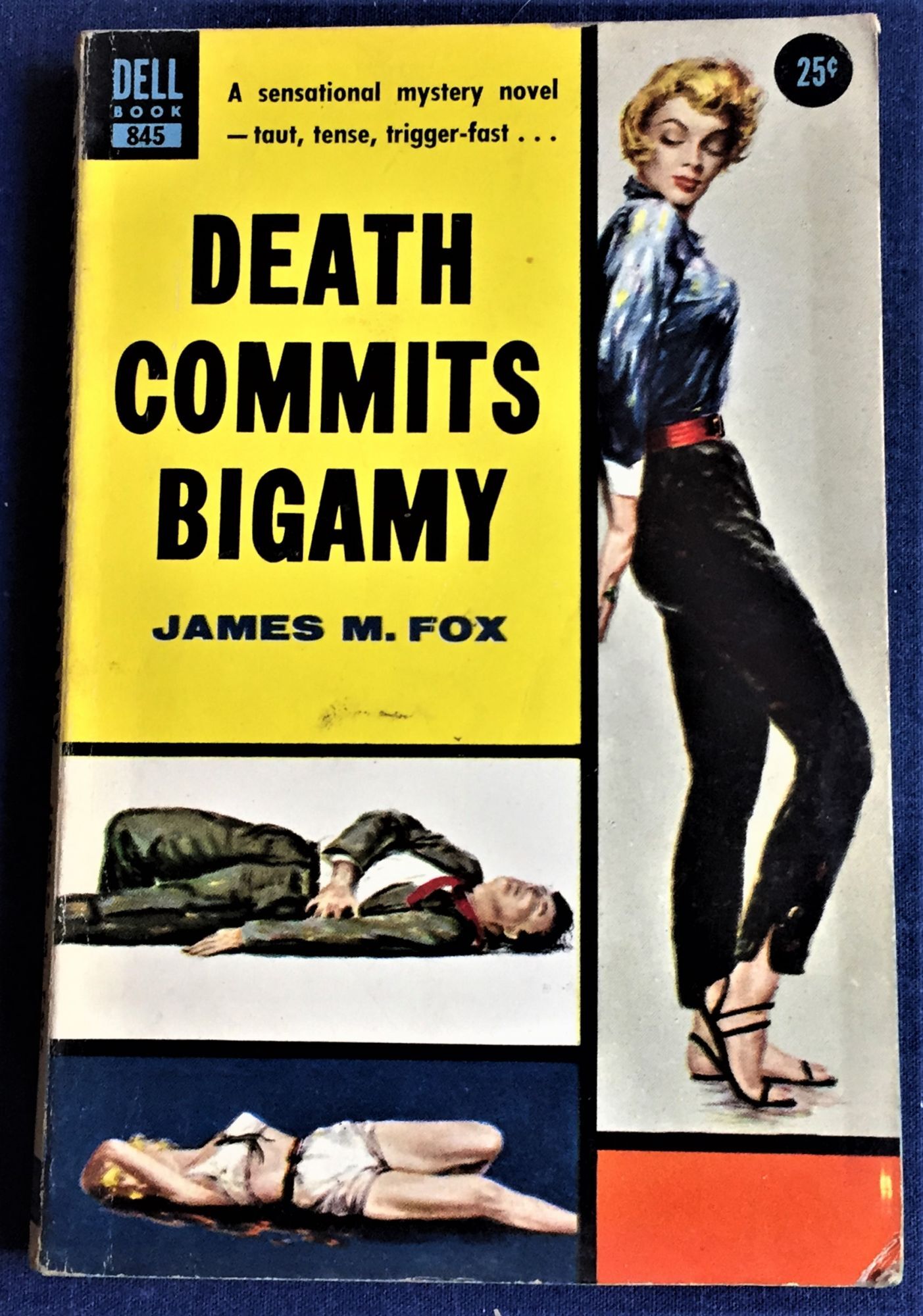 Death Commits Bigamy by James M. Fox: (1955) | My Book Heaven