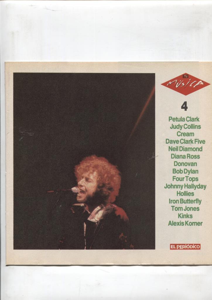 Tu musica, fasciculo numero 04: Petula Clark, Judy Collins, Cream, Dave ...
