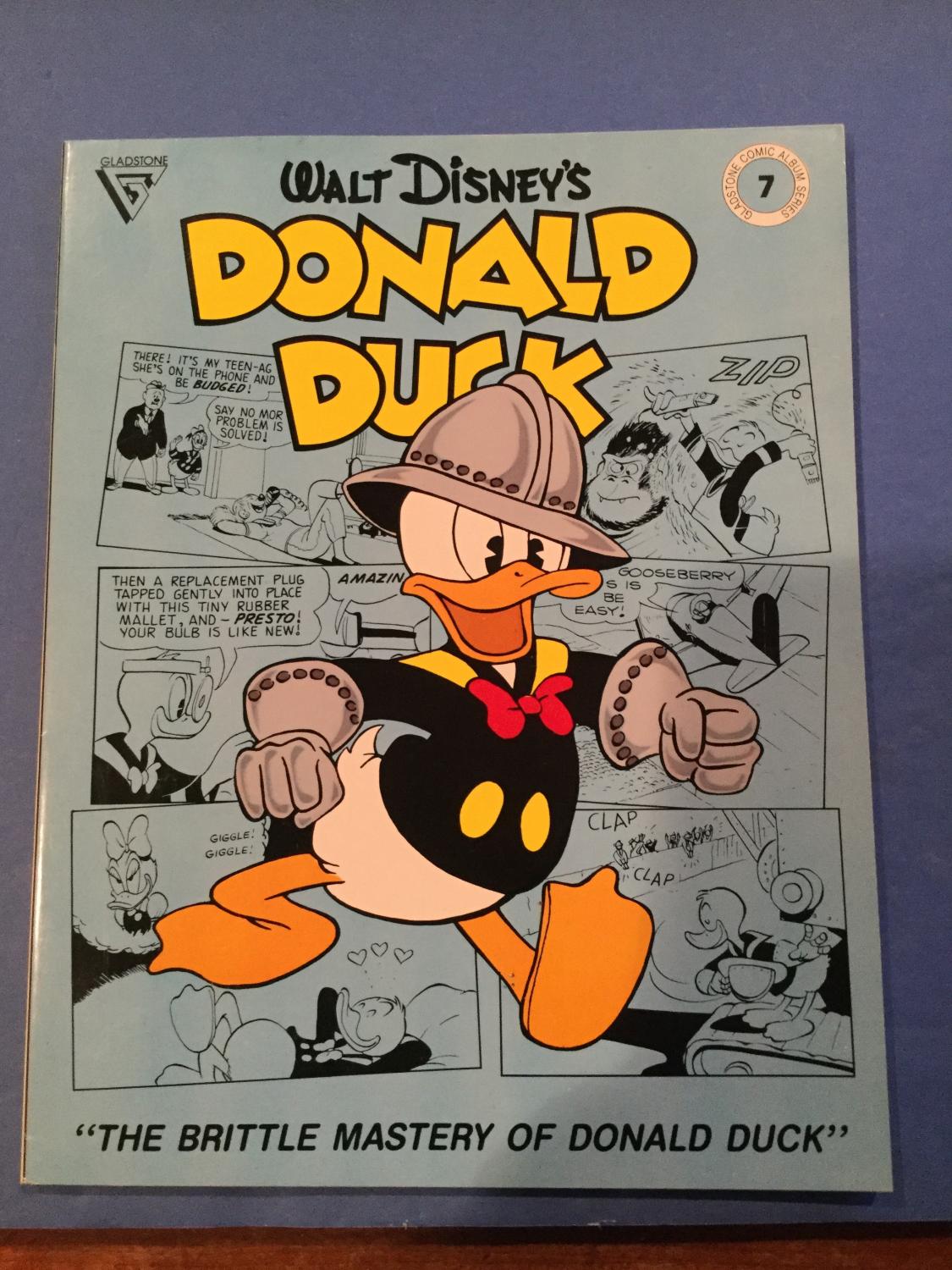 WALT DISNEY'S DONALD DUCK: THE BRITTLE MASTERY OF DONALD DUCK GLADSTONE ...