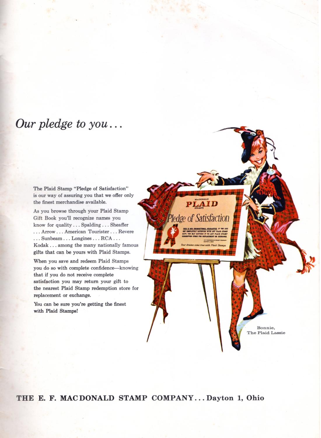 MacDonald Plaid Stamp Catalog 1961 by staff, E. F. MacDonald Stamp ...