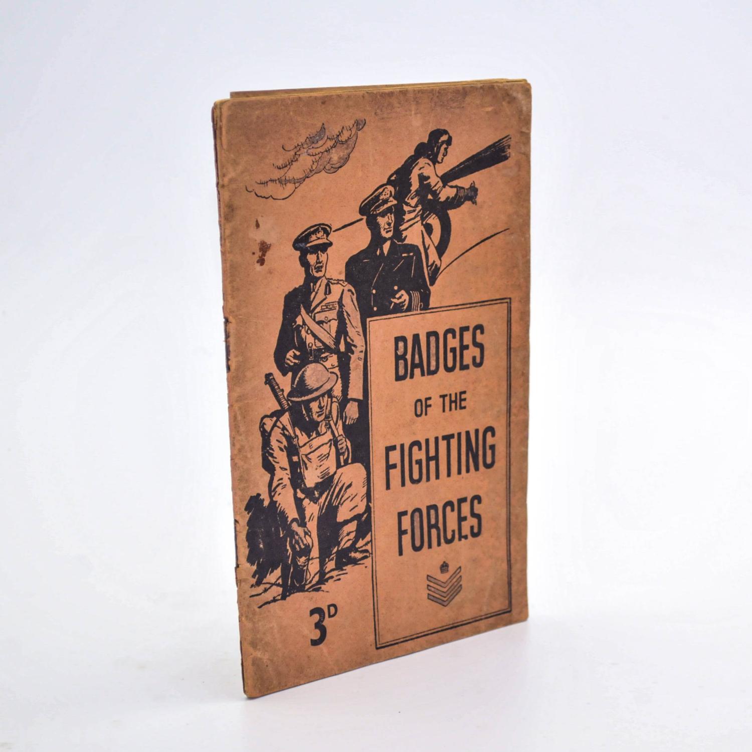 Badges of the Fighting Forces: Fair Softcover (1940) 1st Edition ...